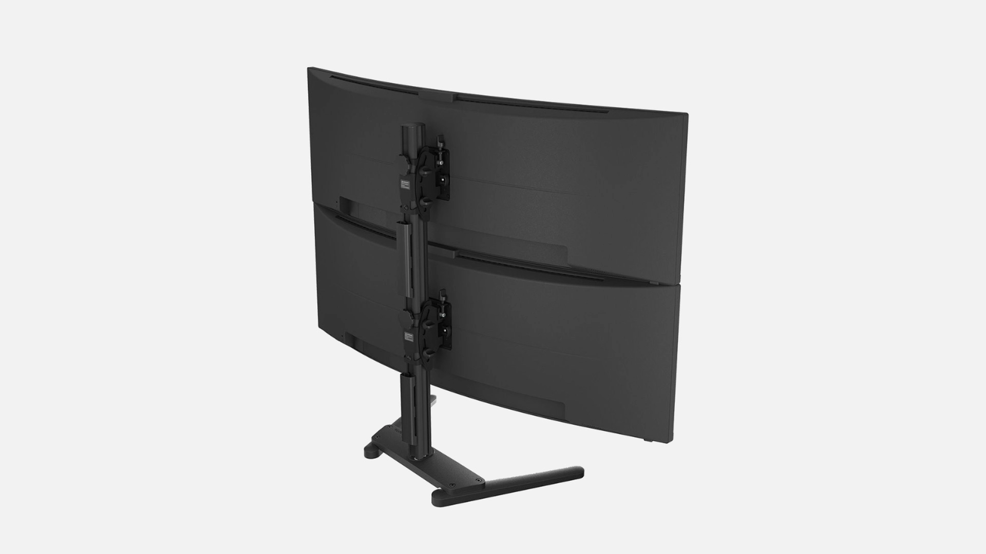 ATDEC Super Heavy Duty Dual Freestanding Monitor Mount