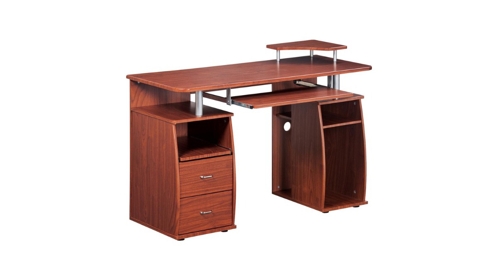 Complete Computer Workstation Desk With Storage