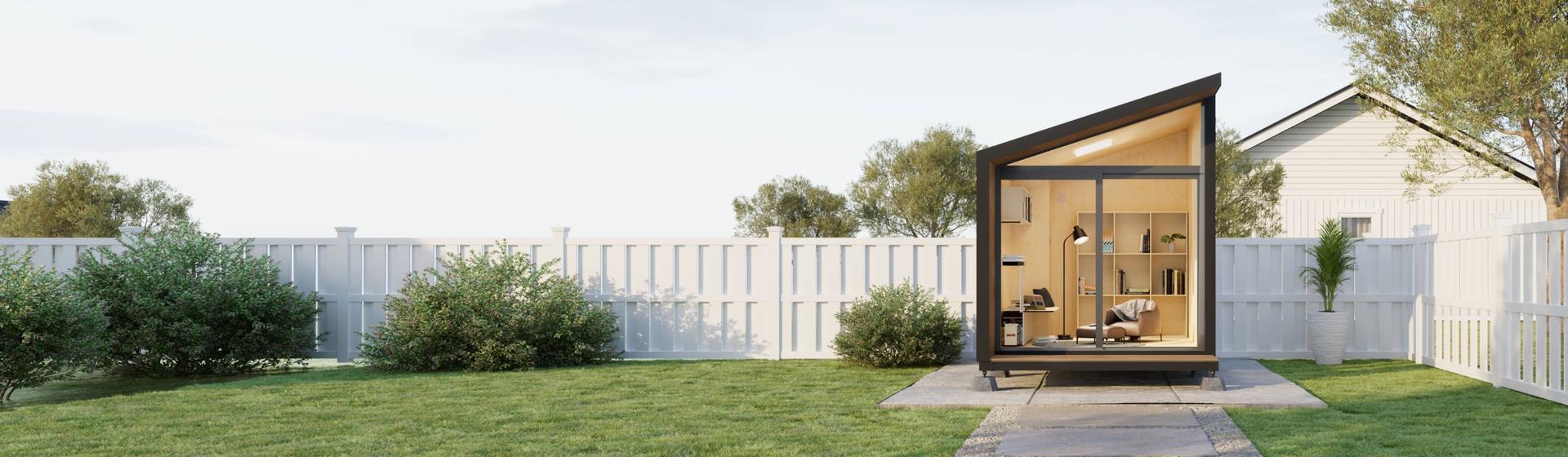 Backyard Reading Room - Outdoor Reading Nook