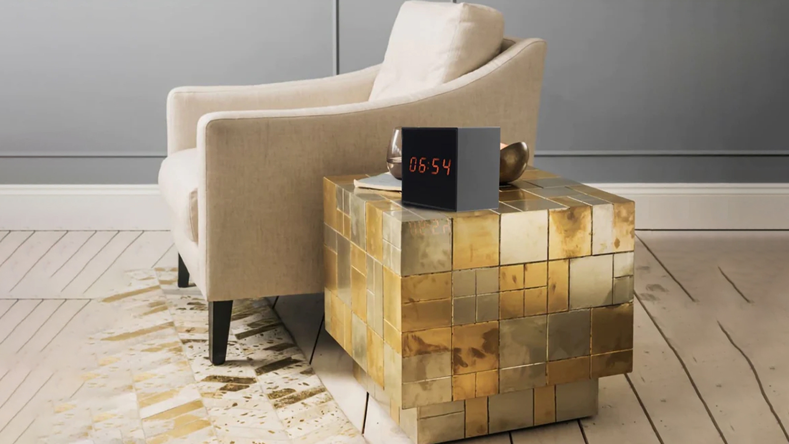 Lizvie Hidden Spy WiFi Camera with Alarm Clock - 1080p