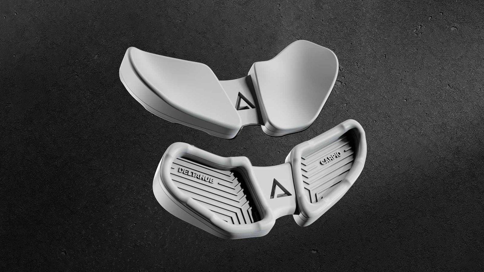 DeltaHub Carpio 2.0 Ergonomic wrist rest protects your gaming wrist.