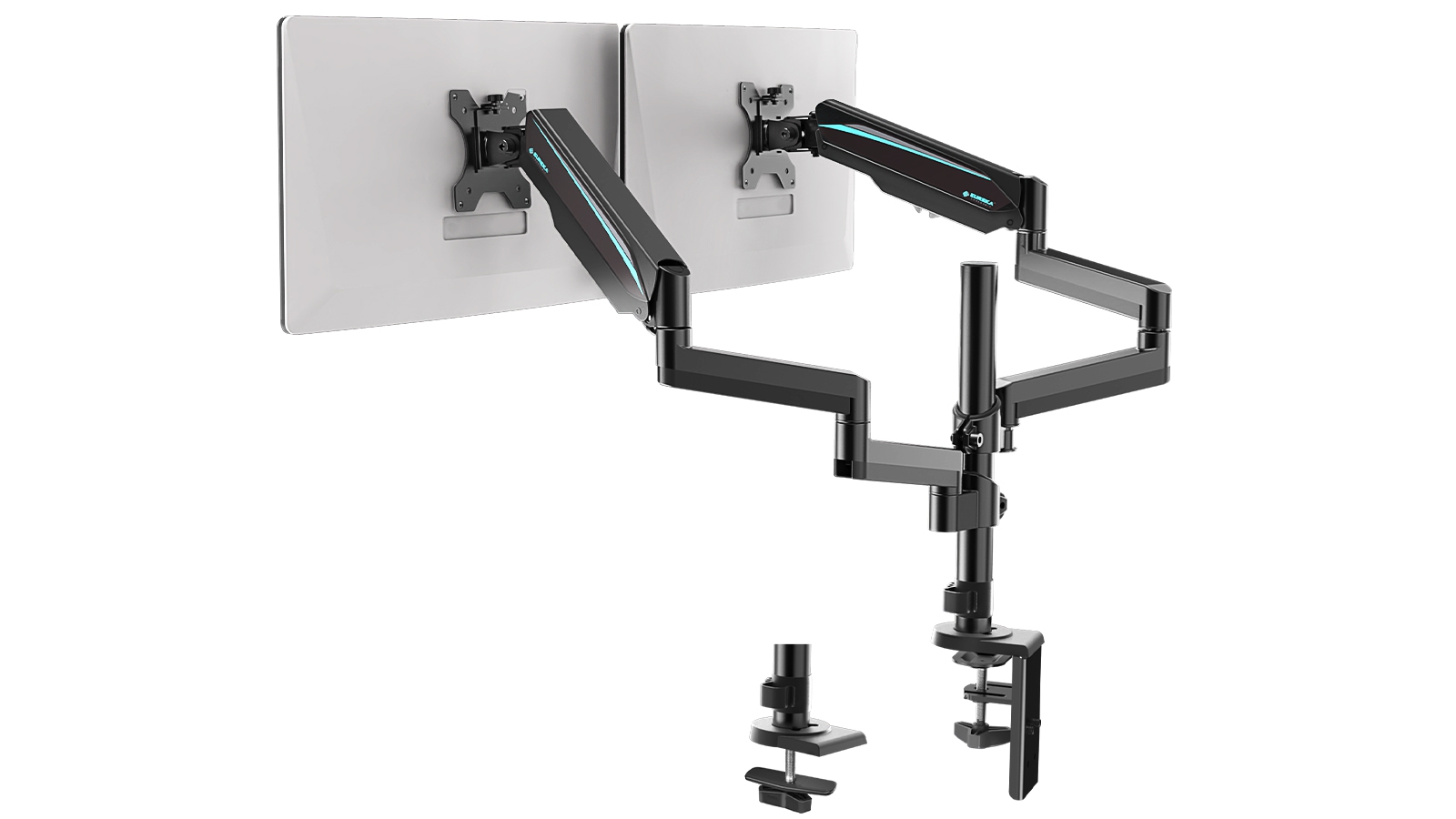 Ergonomics Dual Monitor Arm at Jennifer Hammes blog
